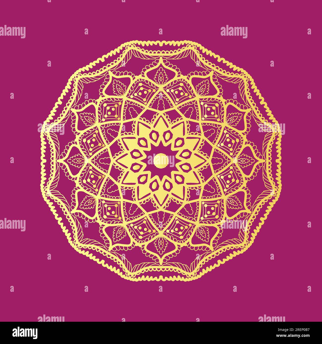 Indian mandal border Stock Vector Images - Alamy