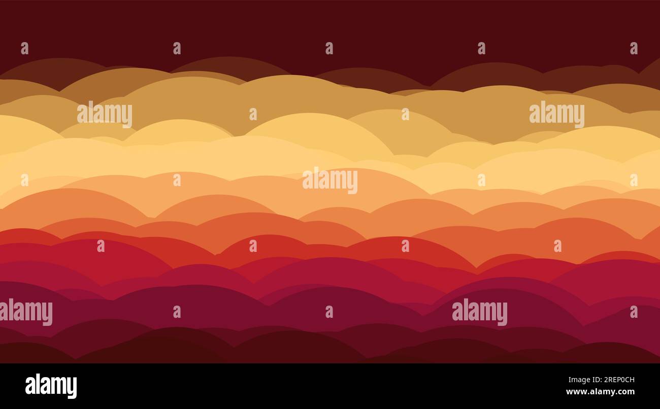 Abstract background like clouds at sunset. Flat design. Artistic ...