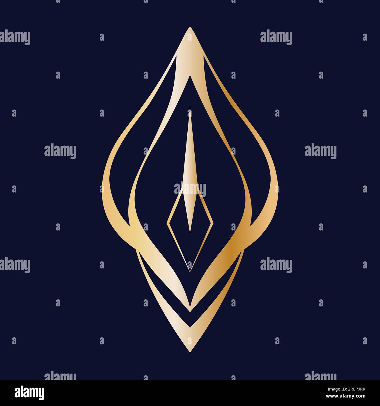 Abstract gold vector logo element. Luxury icon vector design Stock ... Abstract gold vector logo element. Luxury icon vector design Stock ...