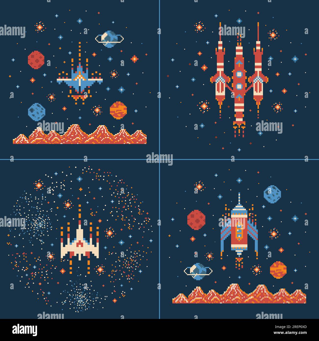 Scenes printed Stock Vector Images - Alamy