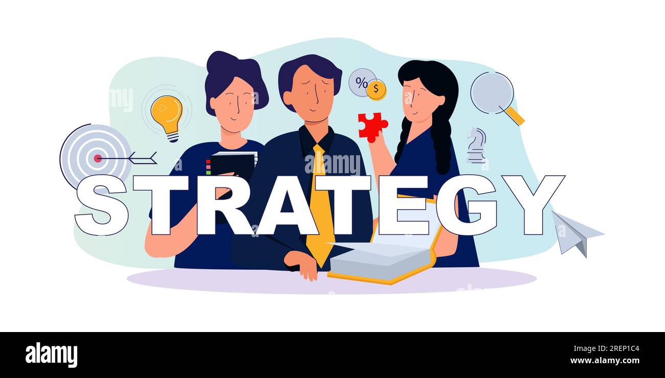 strategy business management plan think idea creative teamwork ...