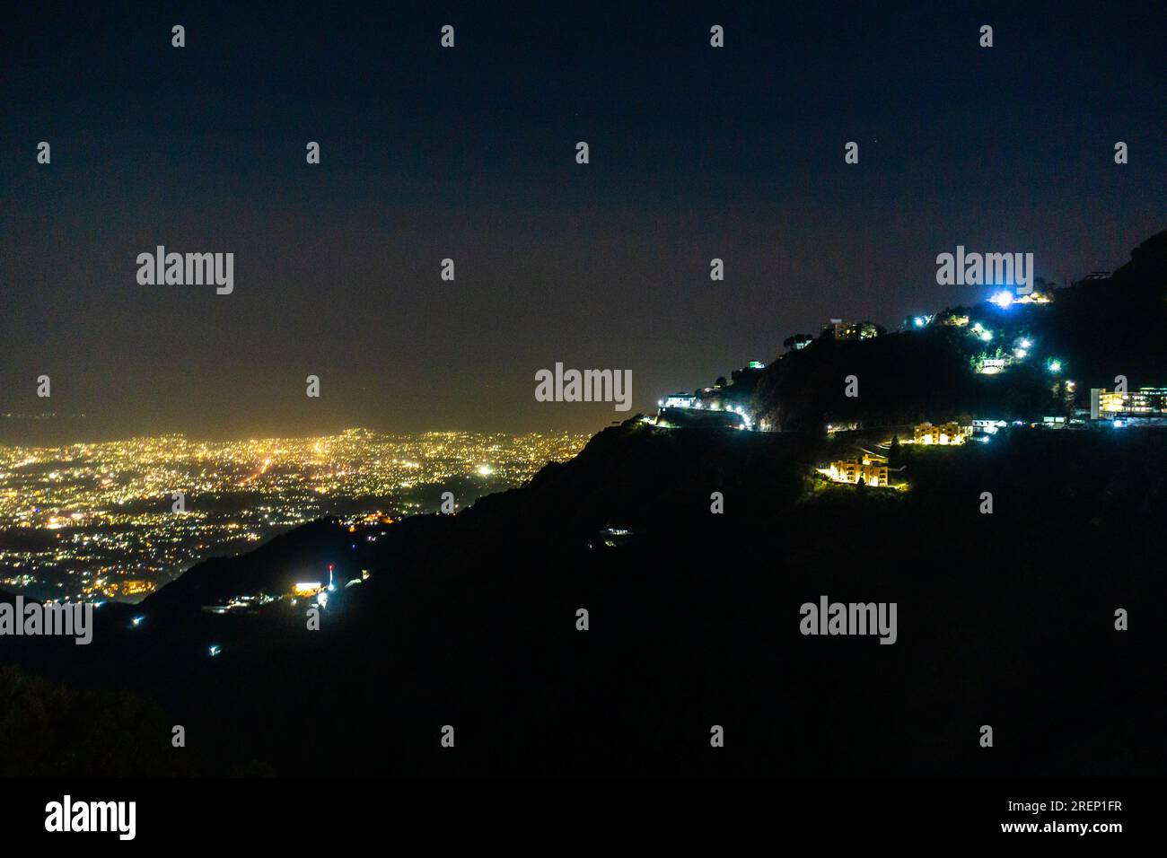 Enchanting hills at night hi-res stock photography and images - Alamy