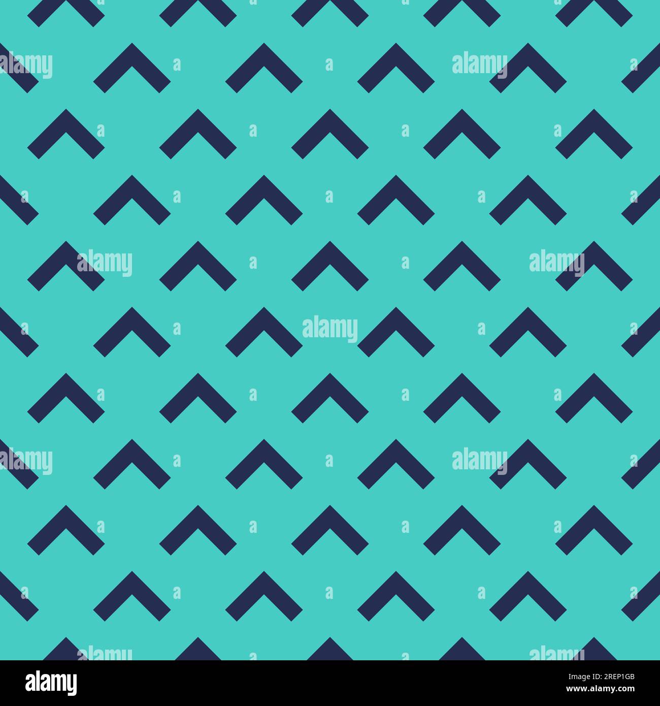 Arrow Seamless Pattern Geometric Blue Arrows Repeating Geometry Line