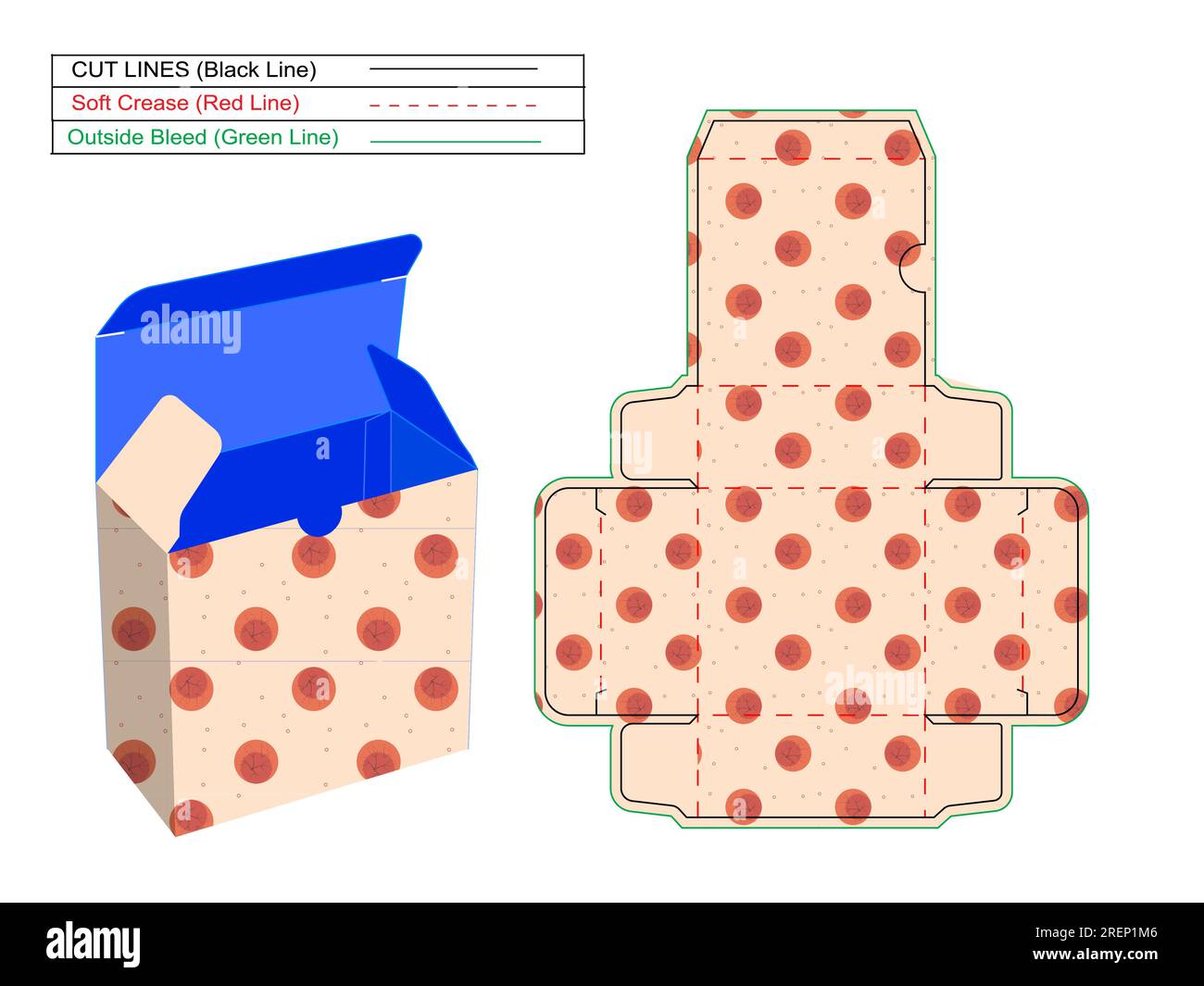 Soap tuck end Box packaging Template Stock Vector Image & Art - Alamy