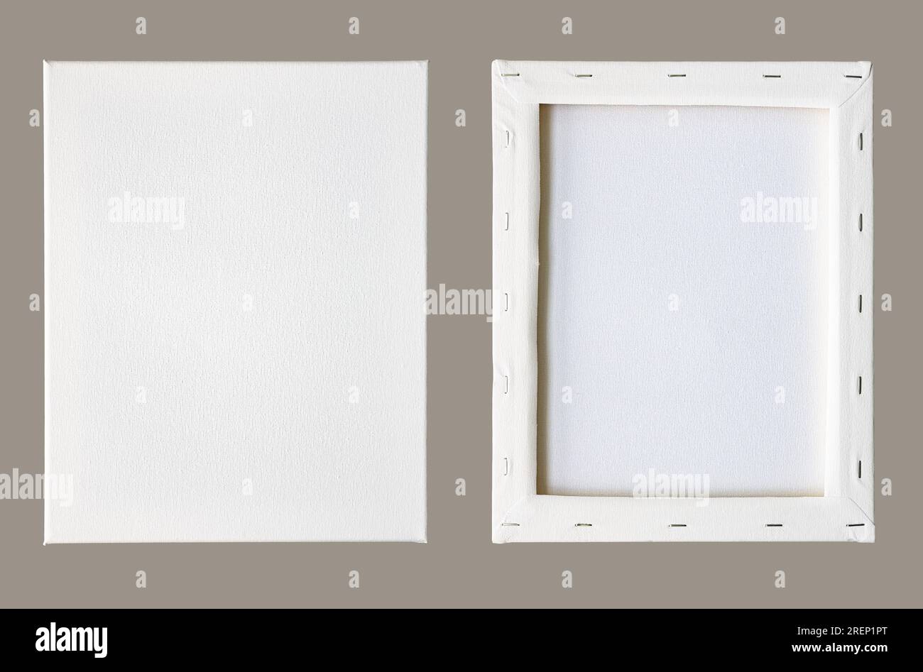 Back Side Of Artist Canvas