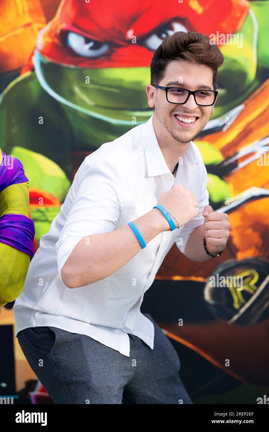 Giffoni Valle Piana, Salerno, Italy. 28th July, 2023. Italian creators ...