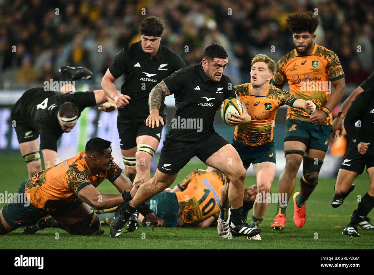 Melbourne, Australia. 29th July, 2023. Codie Taylor of New Zealand ...