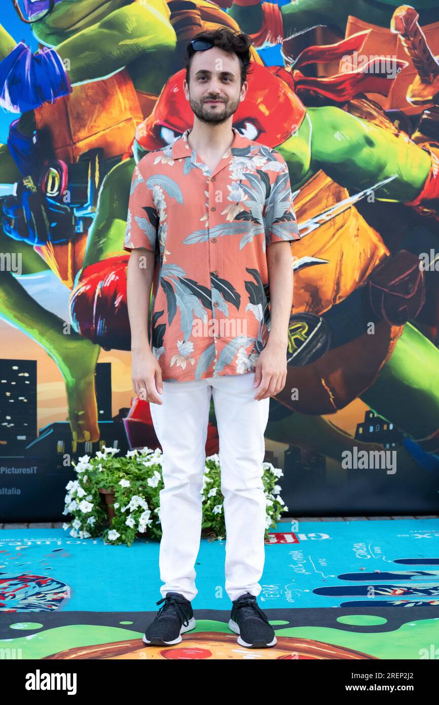 Giffoni Valle Piana, Salerno, Italy. 28th July, 2023. Italian creator ...