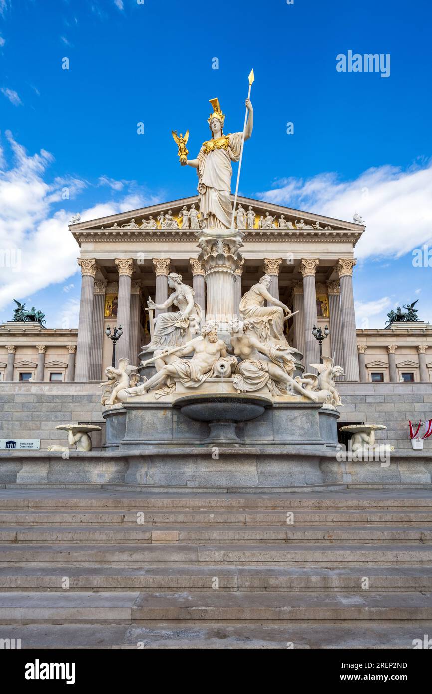 Austrian Parliament Building, Vienna, Austria Stock Photo - Alamy