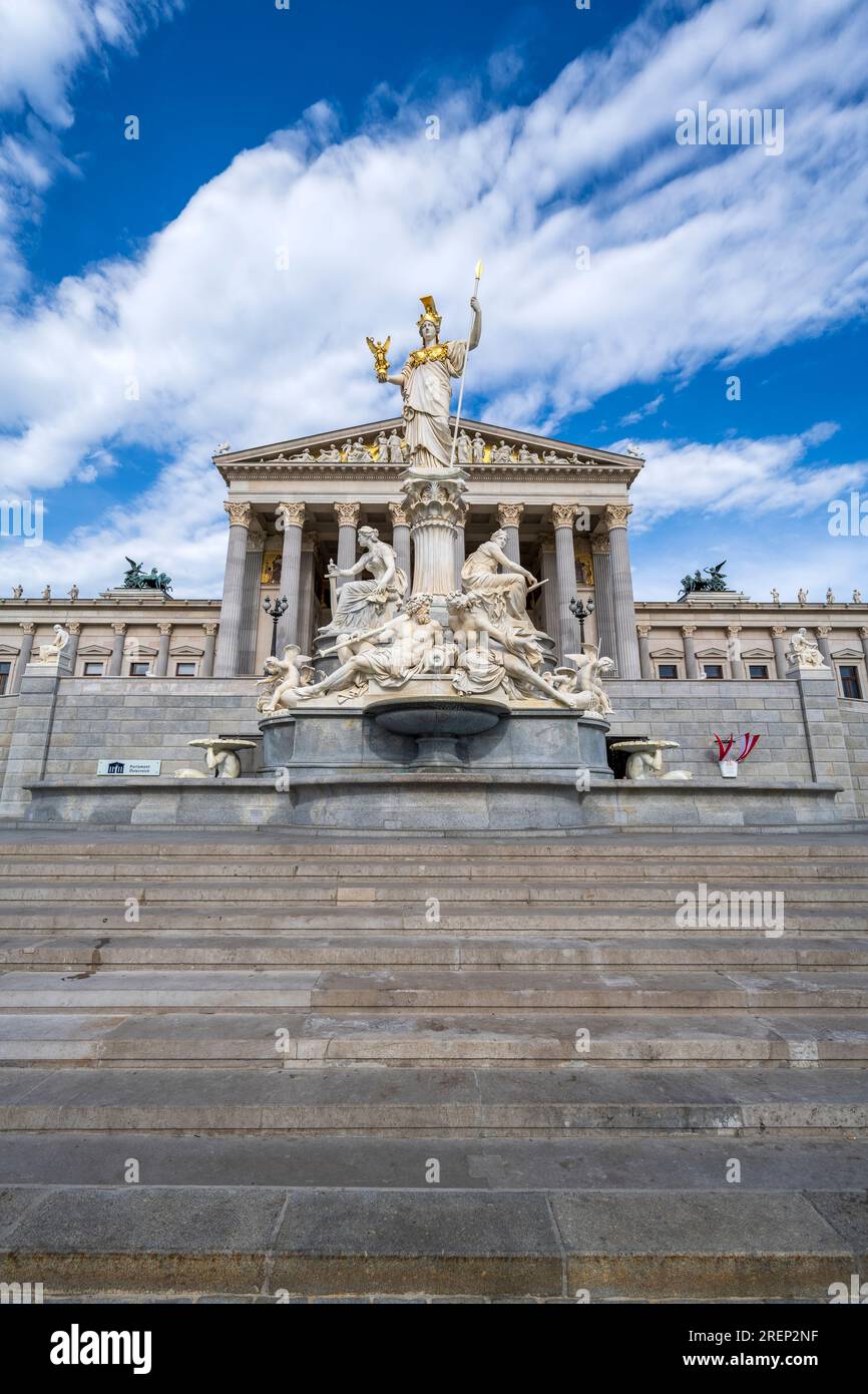 Austrian Parliament Building, Vienna, Austria Stock Photo - Alamy