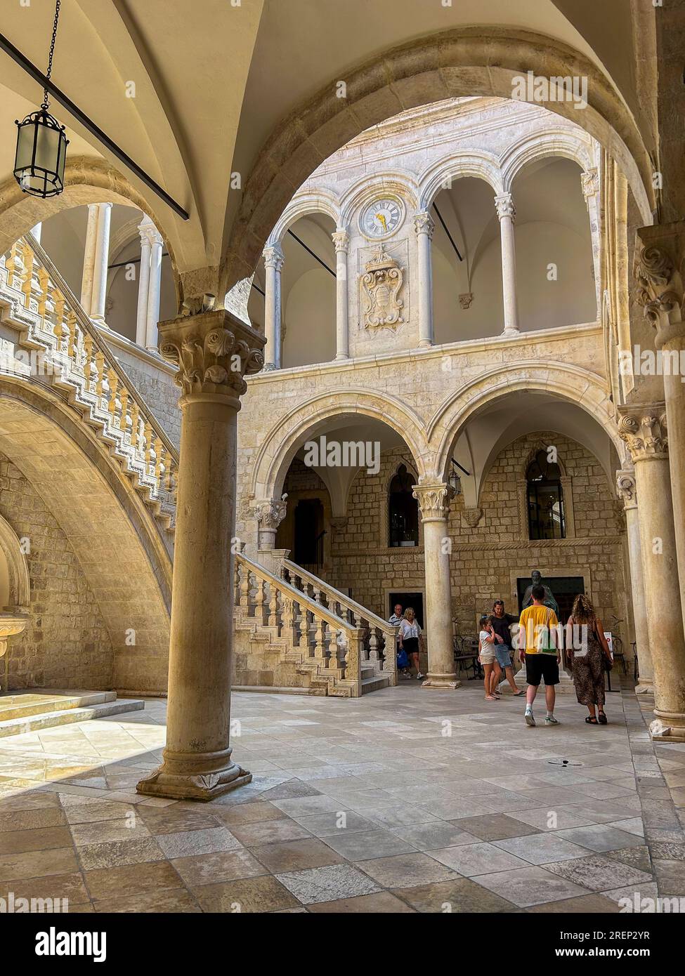 Dubrovnik, Croatia, Historic City Center Architecture, Religious ...