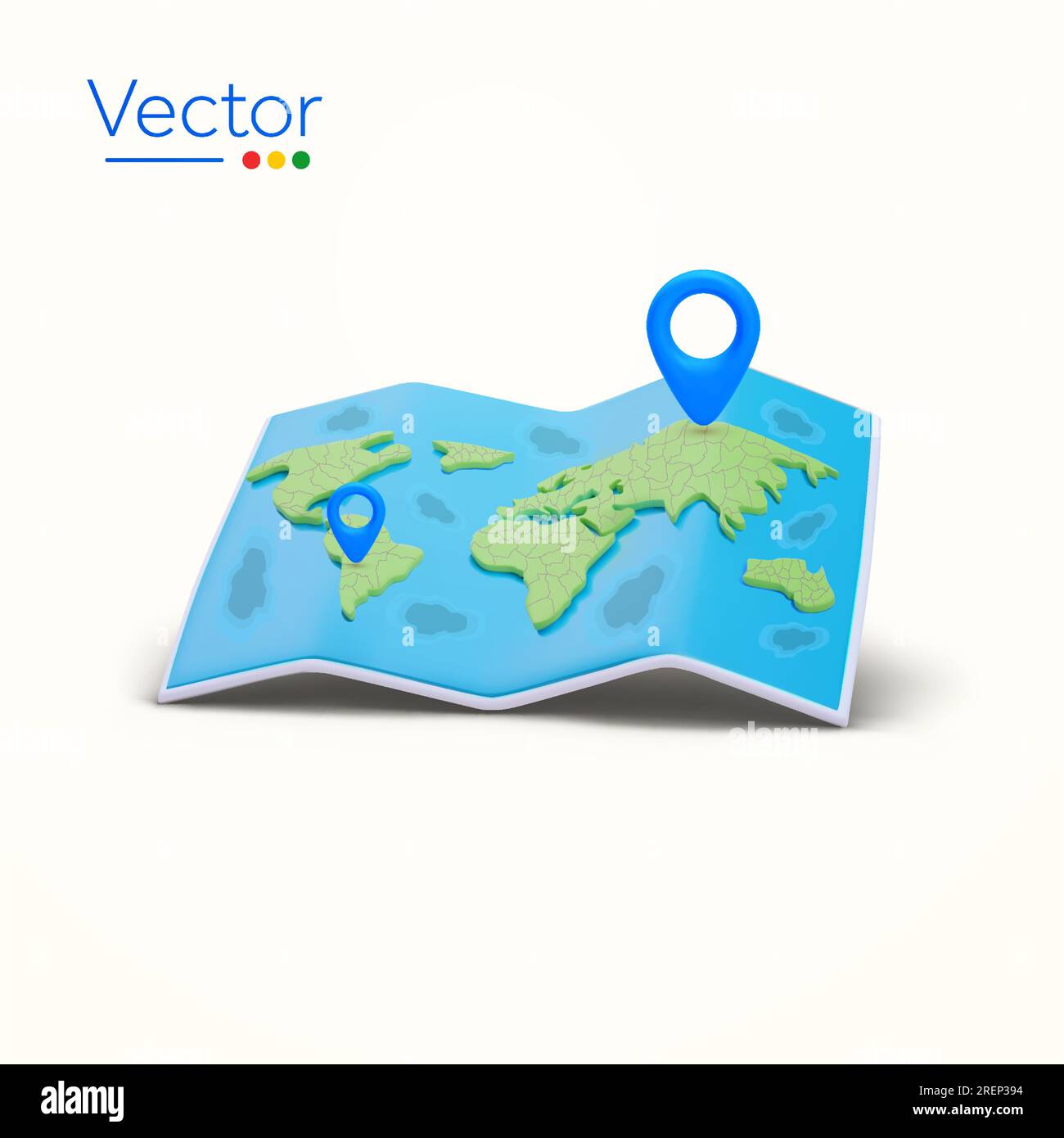 Map markers tourism Stock Vector Images - Alamy