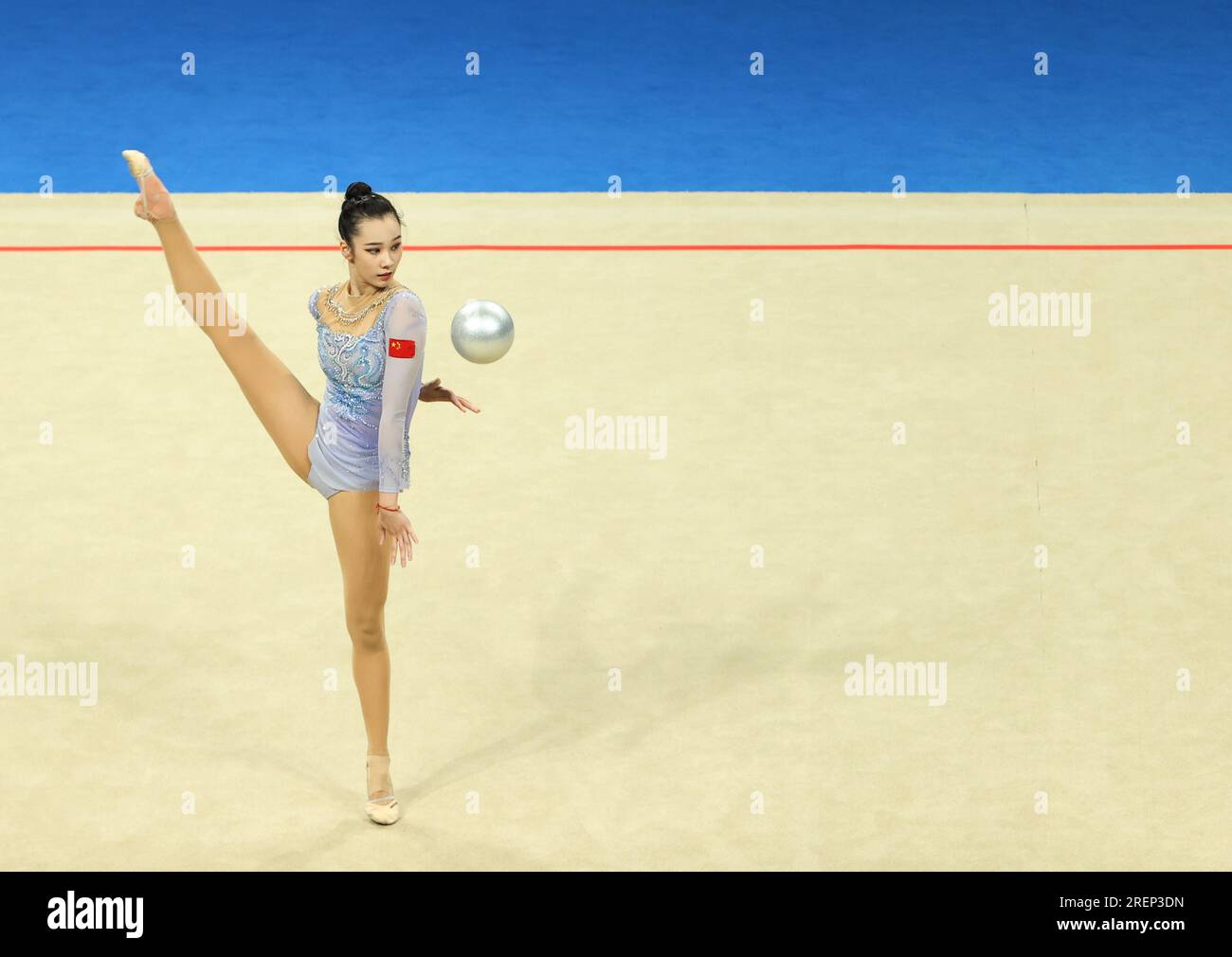 Chengdu, China's Sichuan Province. 29th July, 2023. Zhao Yue of China ...