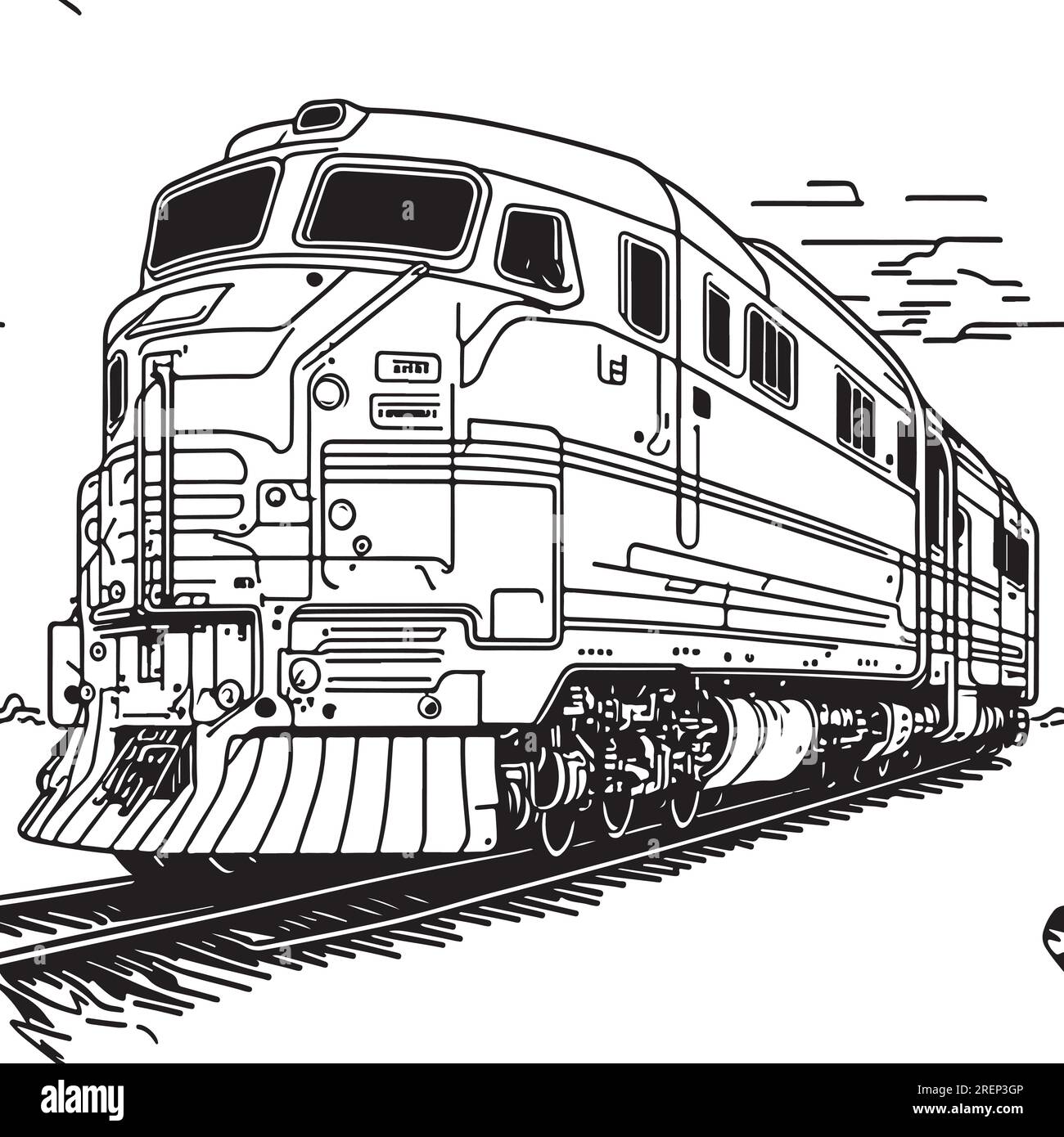 High speed train station in background Cut Out Stock Images & Pictures ...