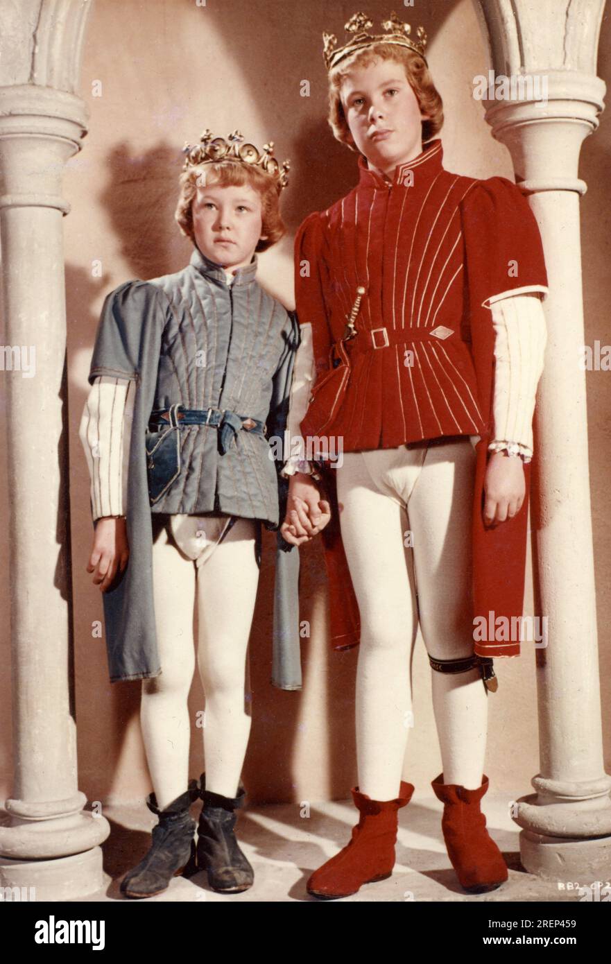 ANDY SHINE as Young Duke of York and PAUL HUSON as Edward, Prince of ...