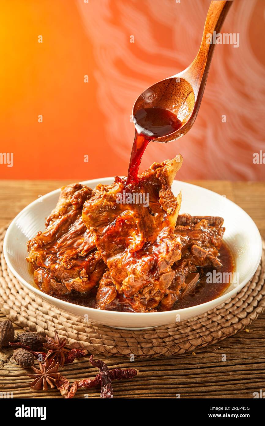 Big pig bones hi-res stock photography and images - Alamy