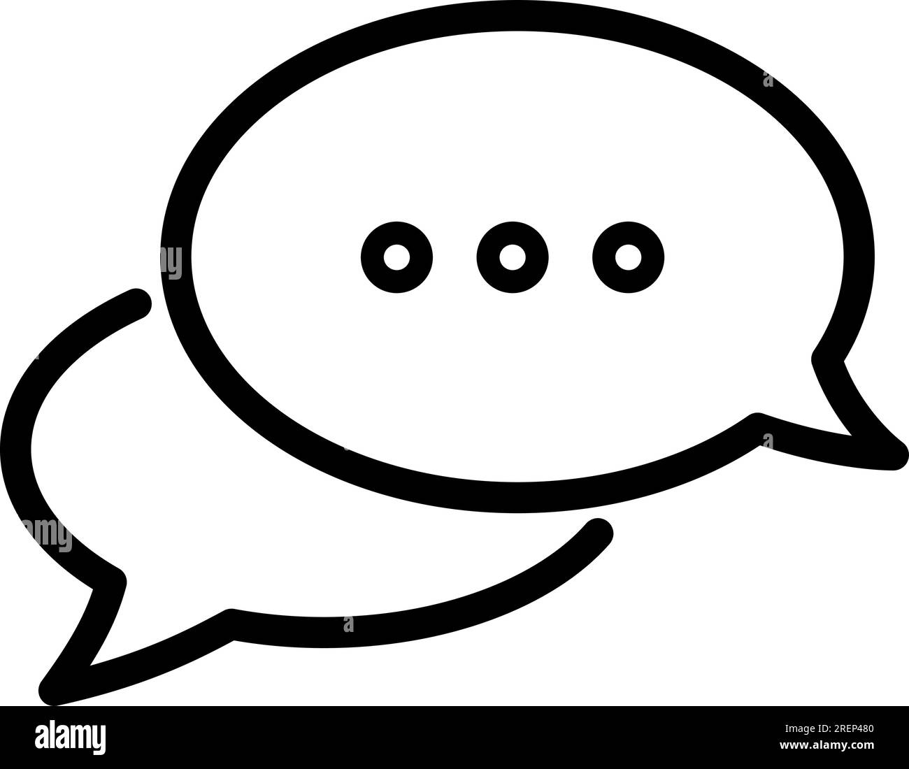 Information chat Stock Vector Images - Alamy