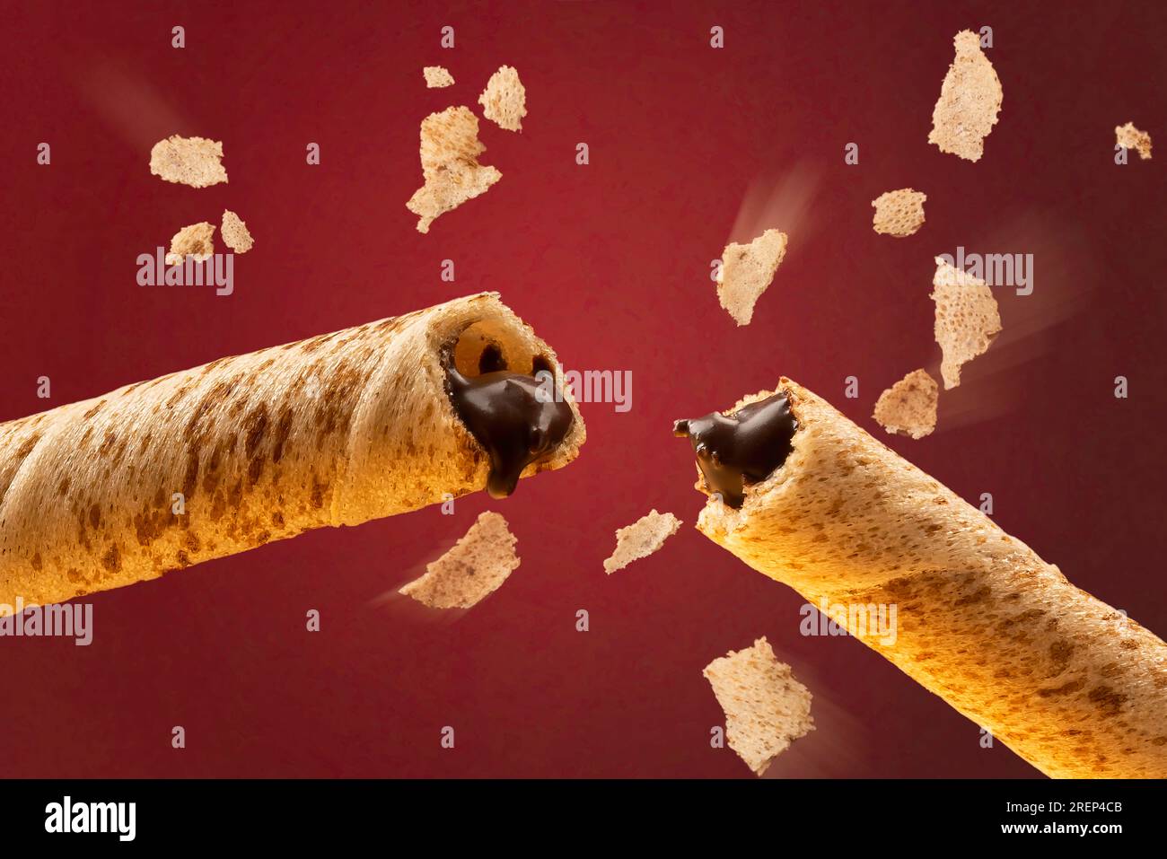 Waffle sticks hi-res stock photography and images - Alamy