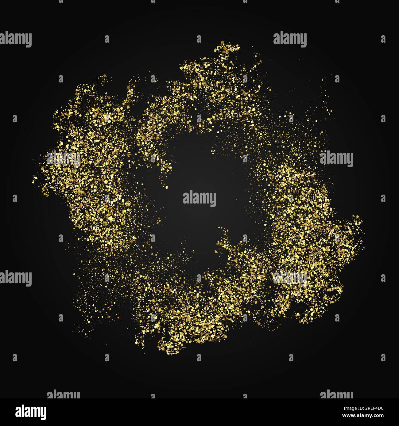 Beautiful glowing magic particles trail Stock Vector Images - Alamy