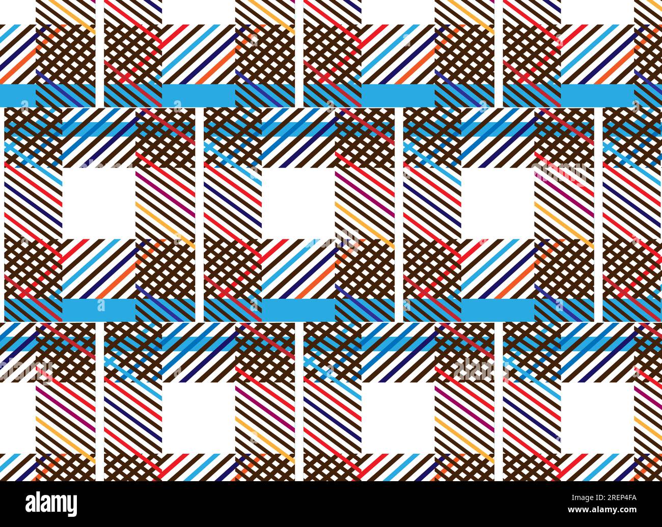 Tartan plaid pattern. Seamless glen check plaid graphic texture ...
