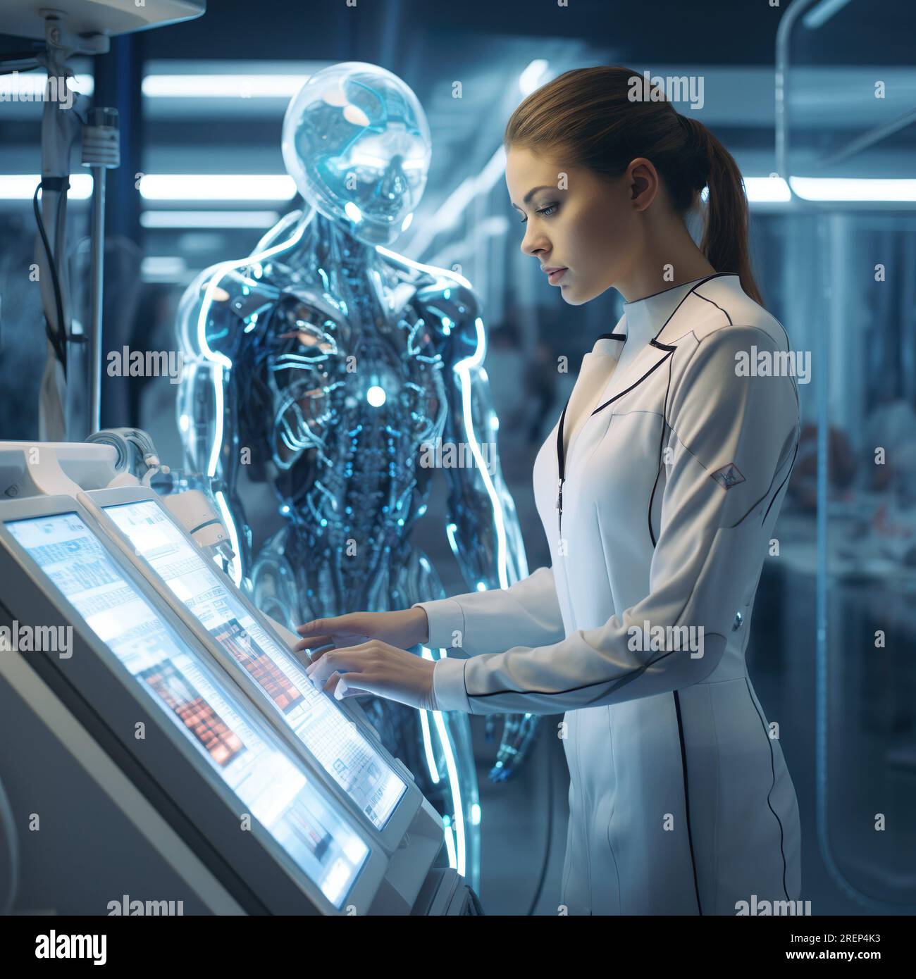 Future of AI and its impact on society Stock Photo - Alamy