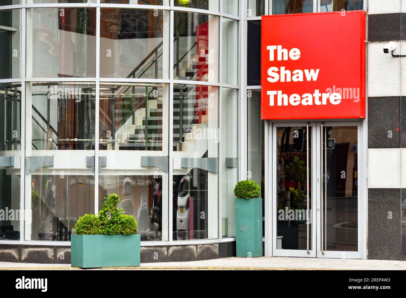 London, England, UK - 28 June 2023: Front exterior view of the Shaw ...
