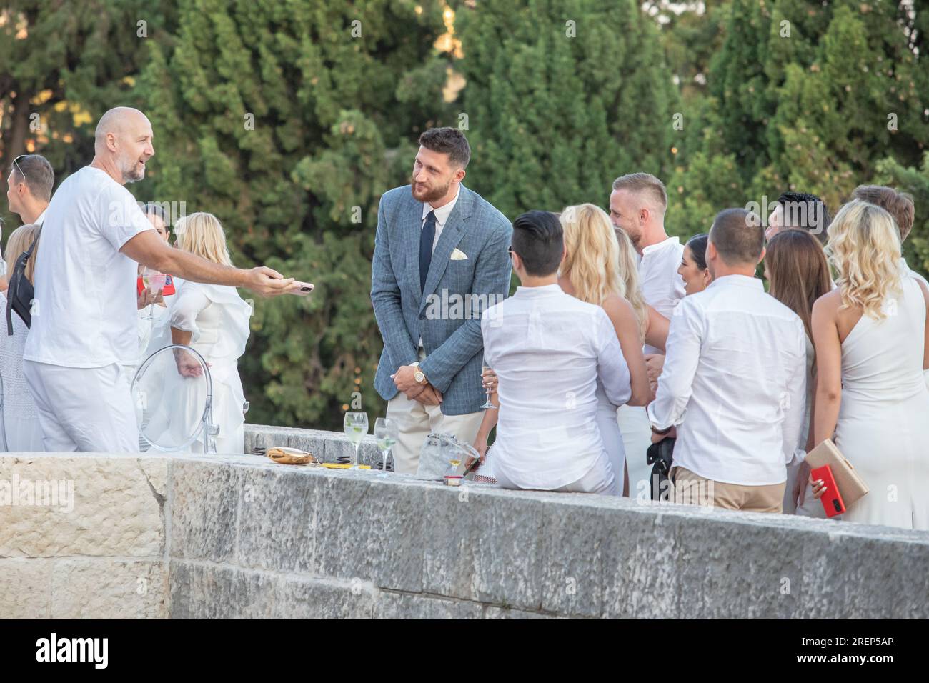 Dubrovnik, Croatia. 28th July, 2023. The arrival of guests at the ...