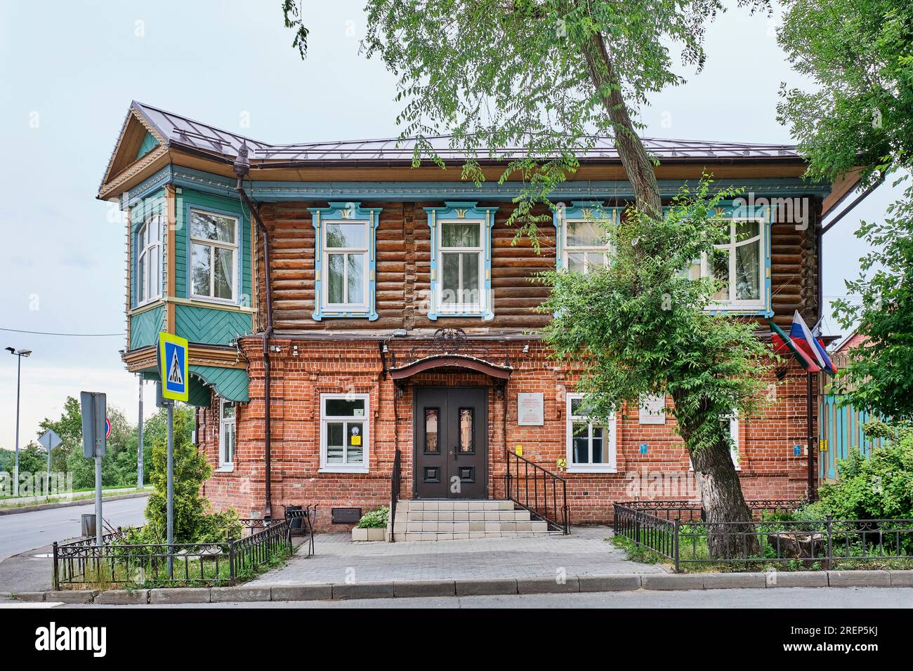 Kazan, Russia - June 10, 2023: Ahmet-bai's house,beginning of XX ...