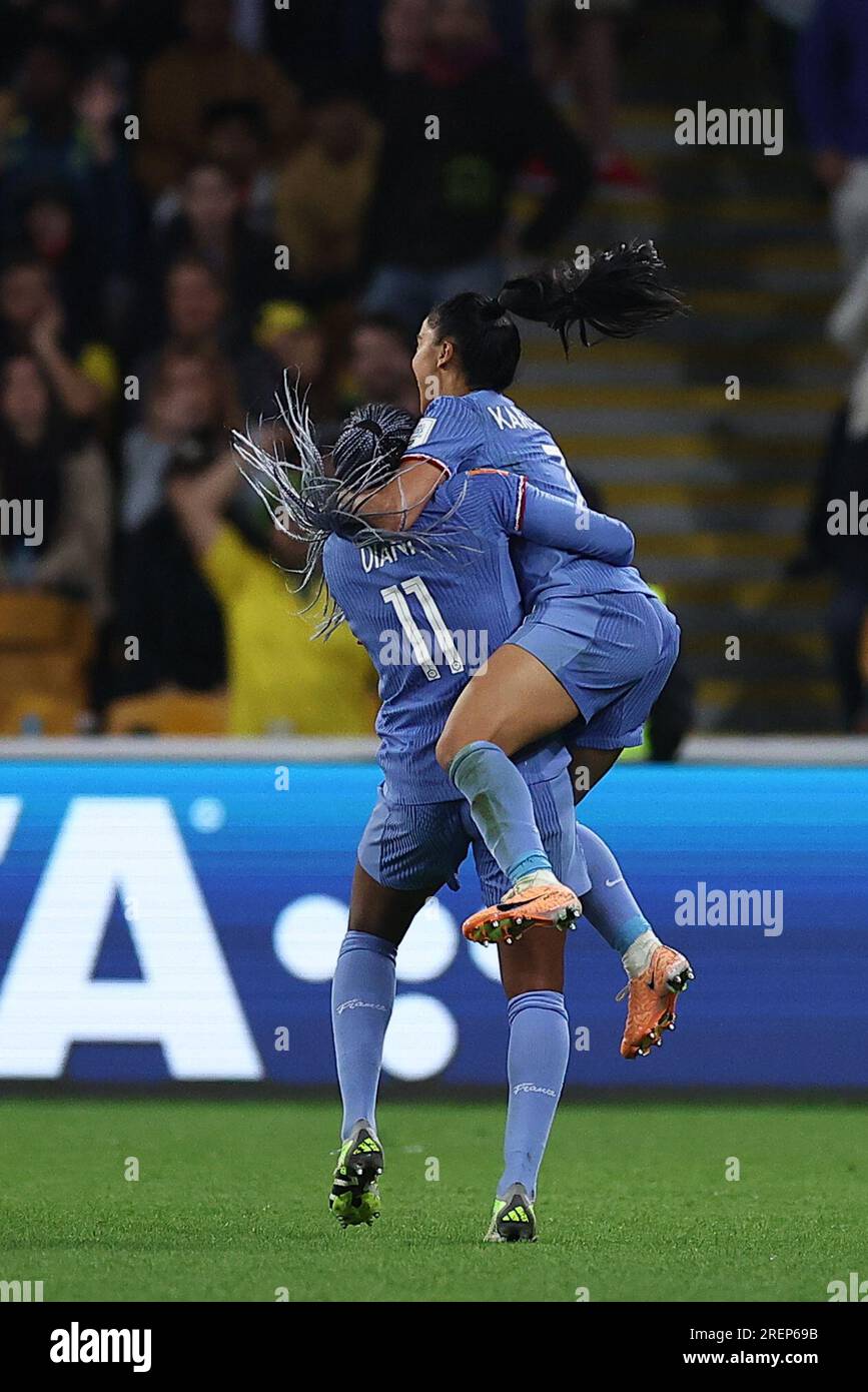 Kadidiatou Diani of France and Sakina Karchaoui of France celebrate ...