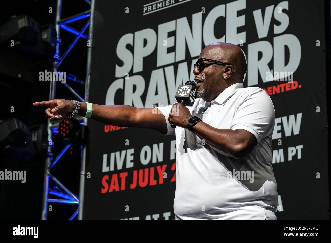 Las Vegas, Nevada, USA. 28th July, 2023. Comedian Earthquake serves as ...