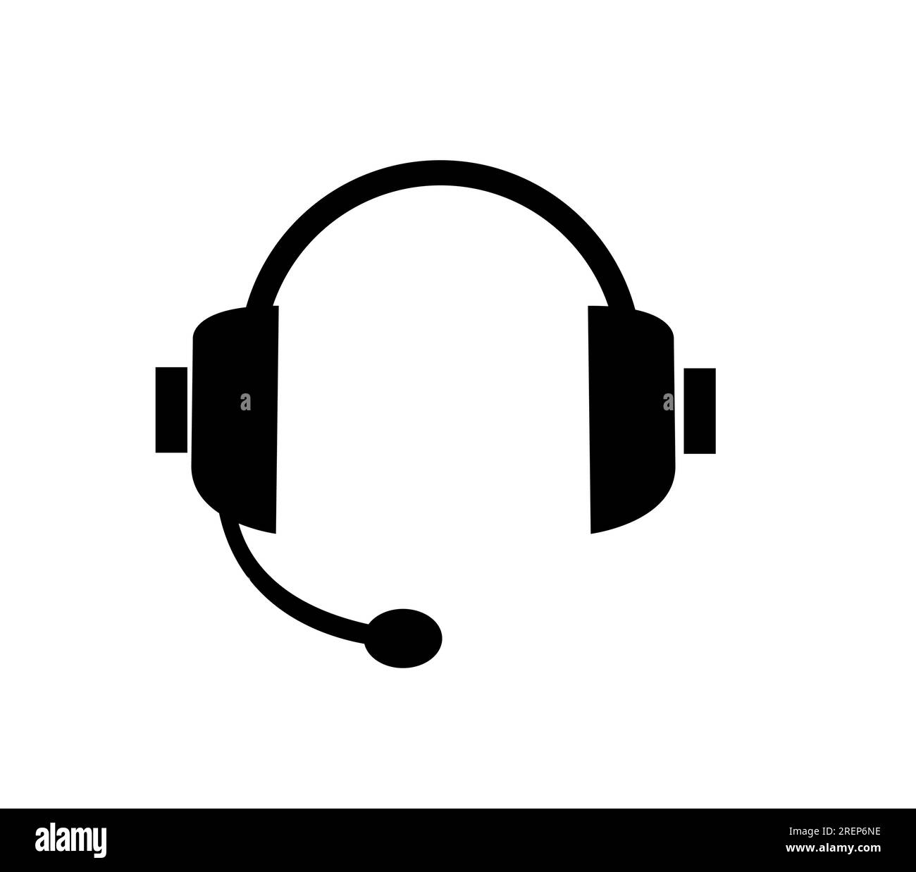 Vector illustration headphone icon Stock Vector Image & Art - Alamy