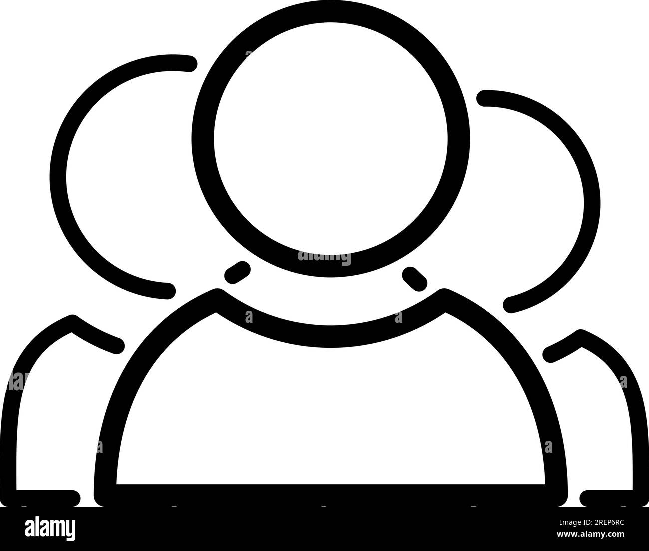 Account group icon hi-res stock photography and images - Alamy