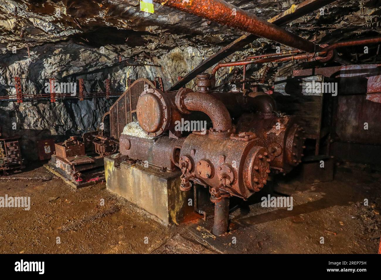 After a year and a half of intensive work, the former coal mine in Rasa ...