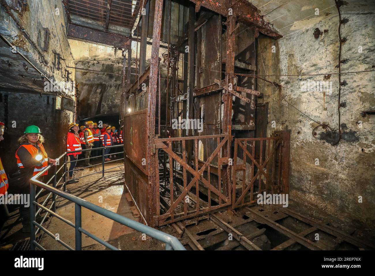 After a year and a half of intensive work, the former coal mine in Rasa ...