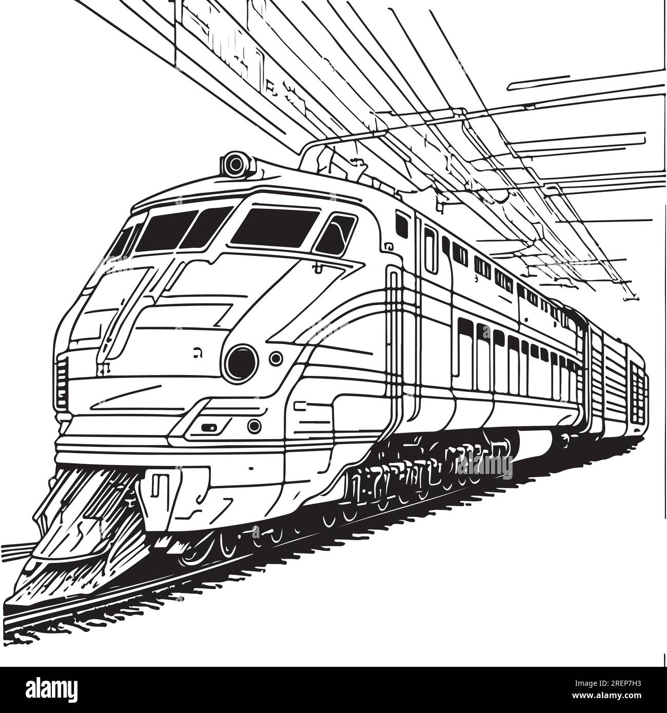 Train Outline Clip Art