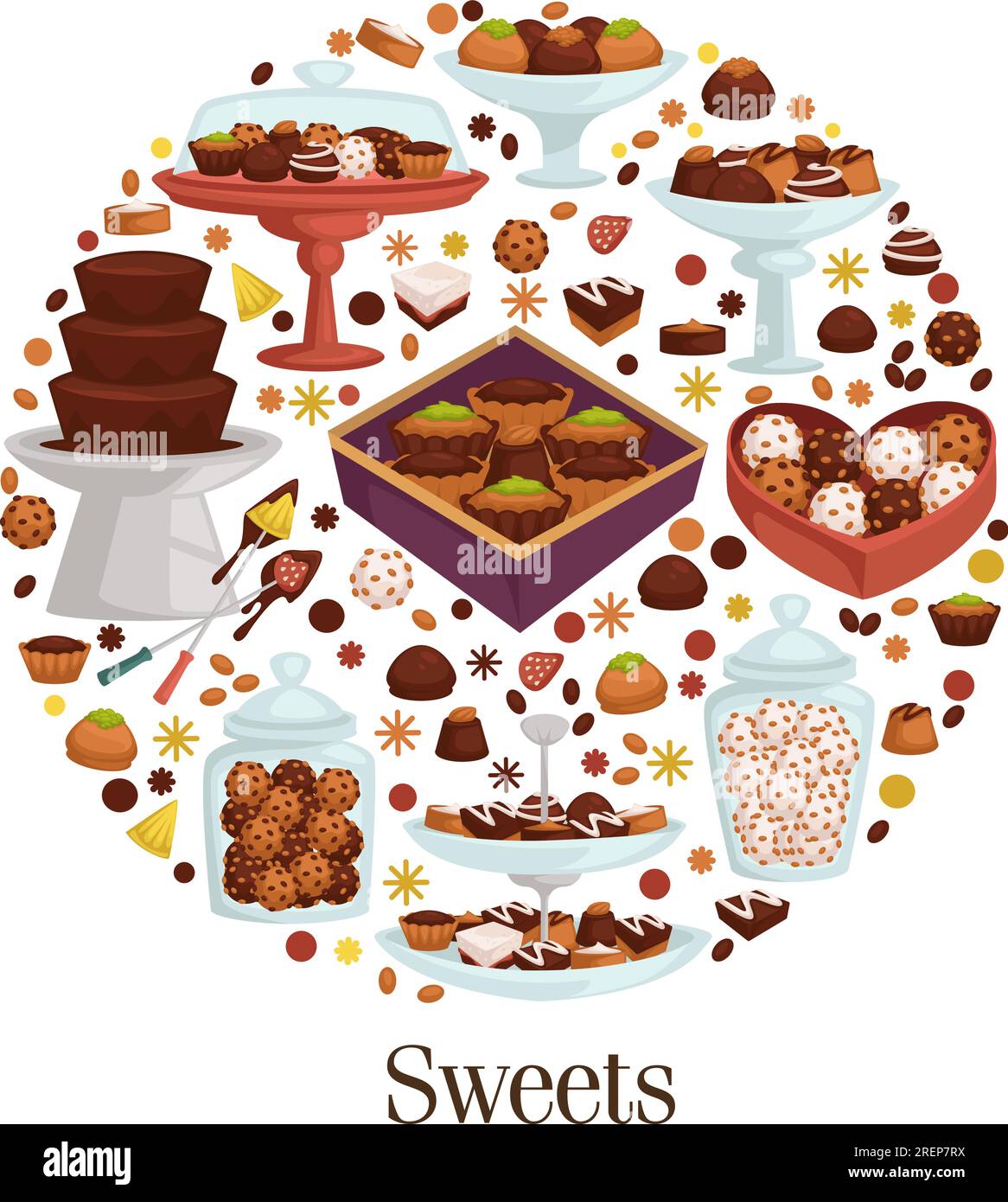 Nut variety Stock Vector Images - Alamy