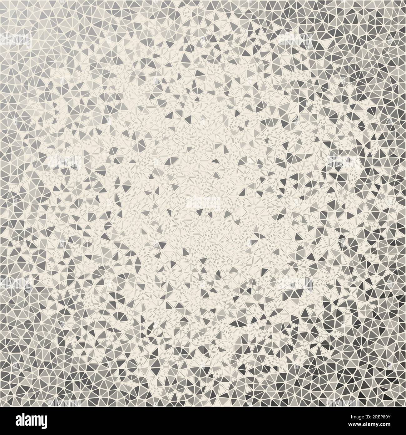 Polygonal chart of triangles Stock Vector Images - Alamy