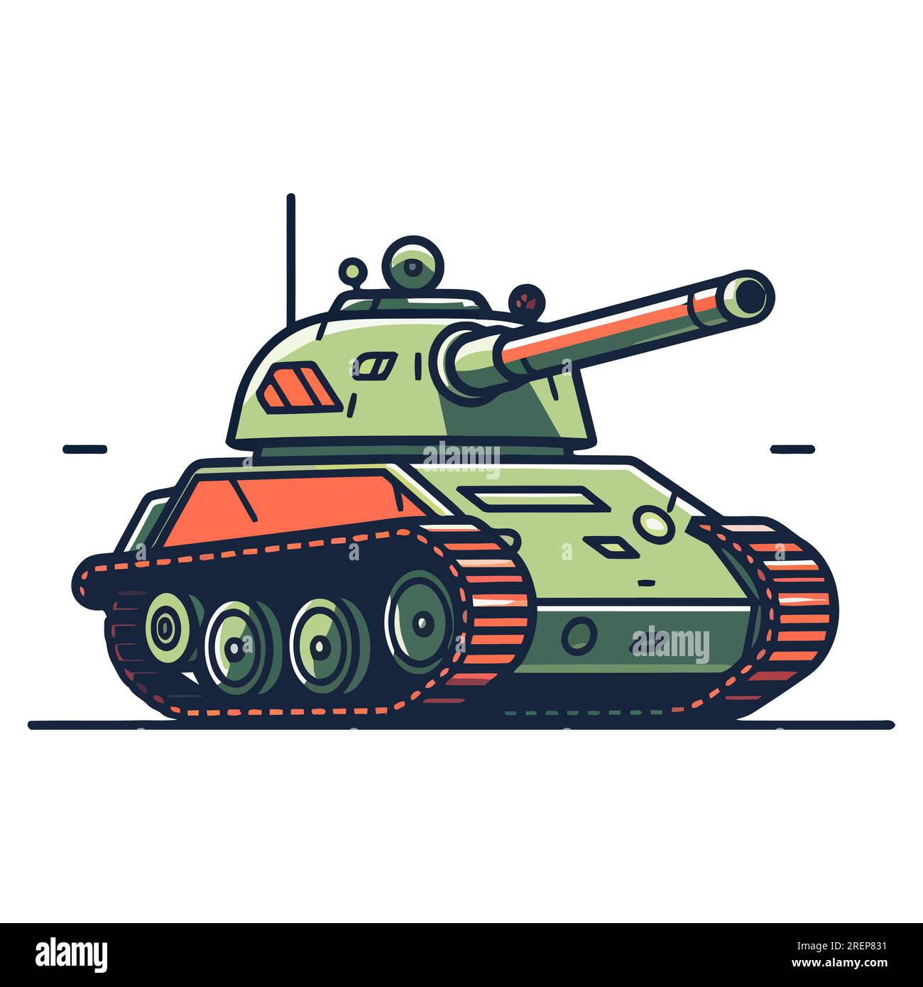 Tank logo design. Abstract drawing tank. Cute tank isolated. Vector ...