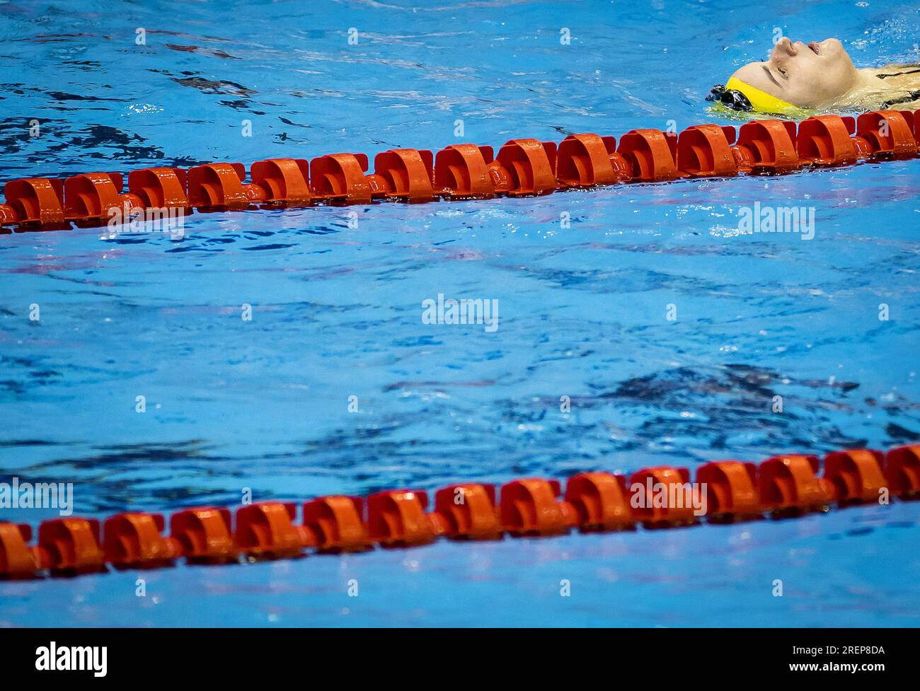 FUKUOKA - Kaylee McKeown from Australia wins the final of the women's ...