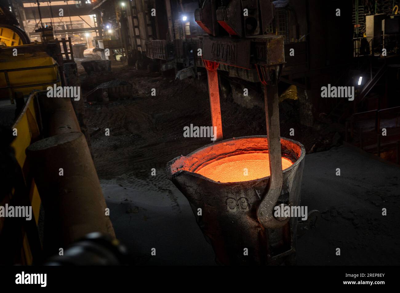 Soroako, Indonesia. 28th July, 2023. Nickel processing plant operated ...