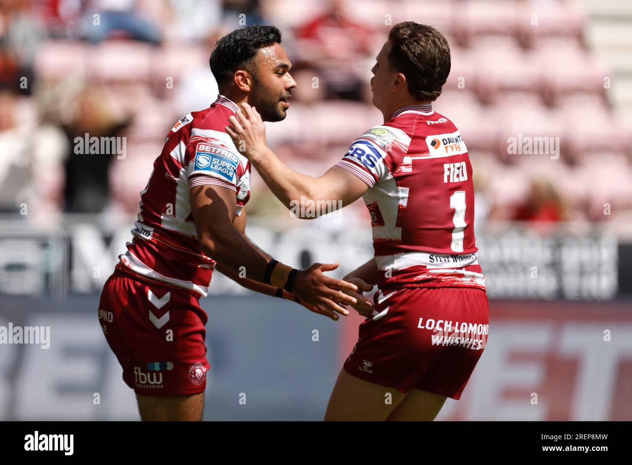 Jai field wigan warriors hi-res stock photography and images - Alamy
