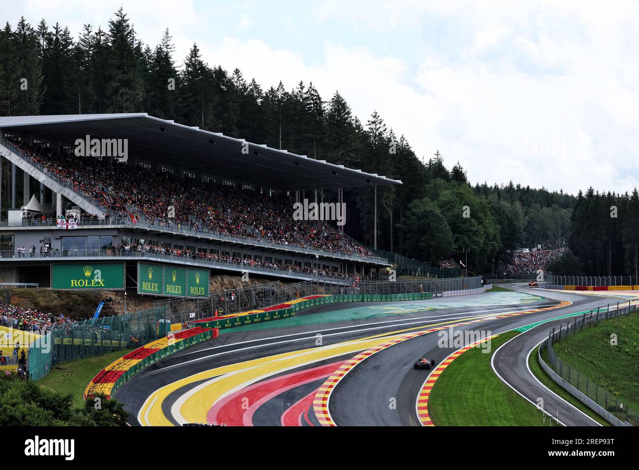 Spa Francorchamps, Belgium. 29th July, 2023. Sergio Perez (MEX) Red ...