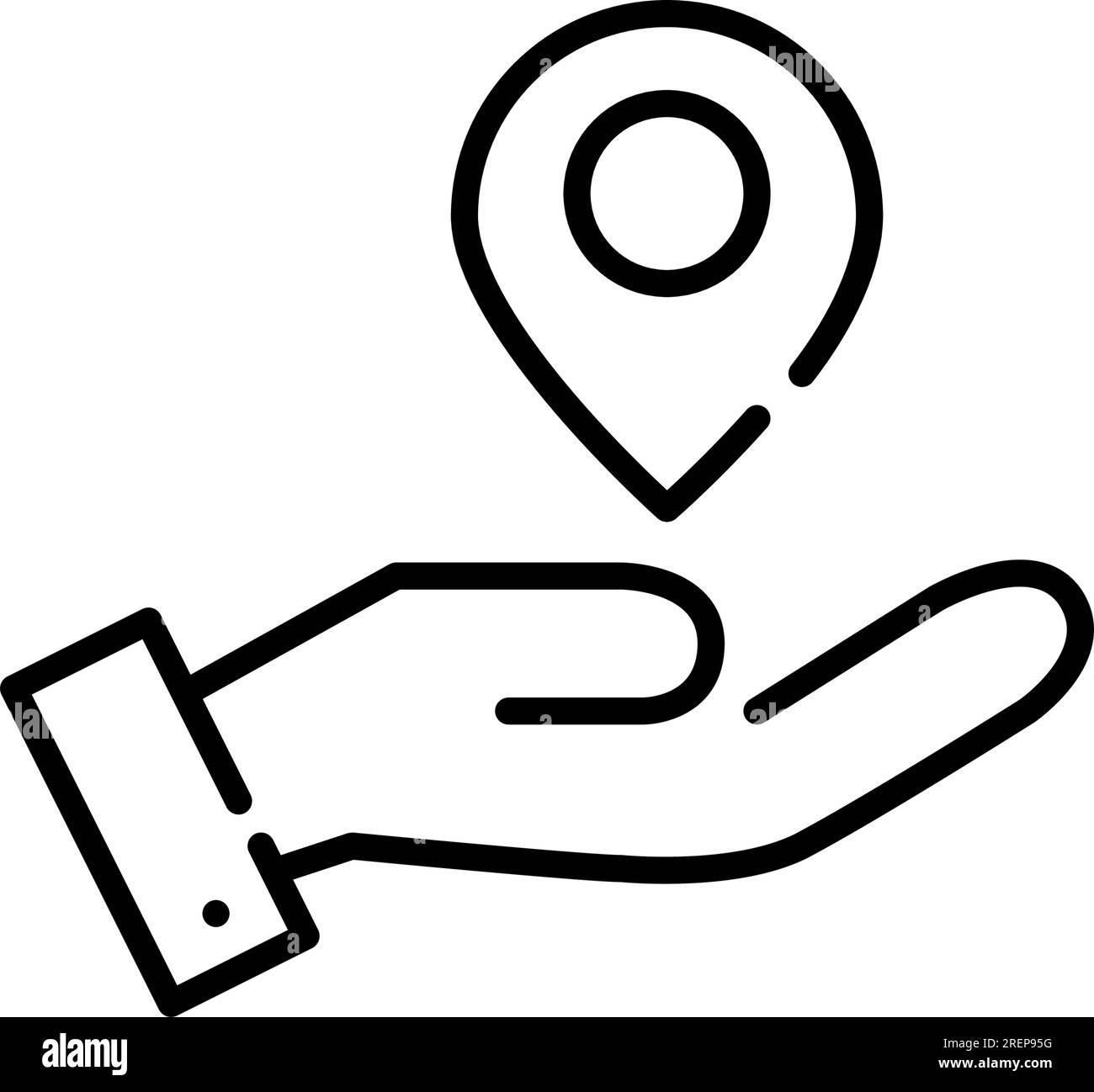 Delivery map Black and White Stock Photos & Images - Alamy