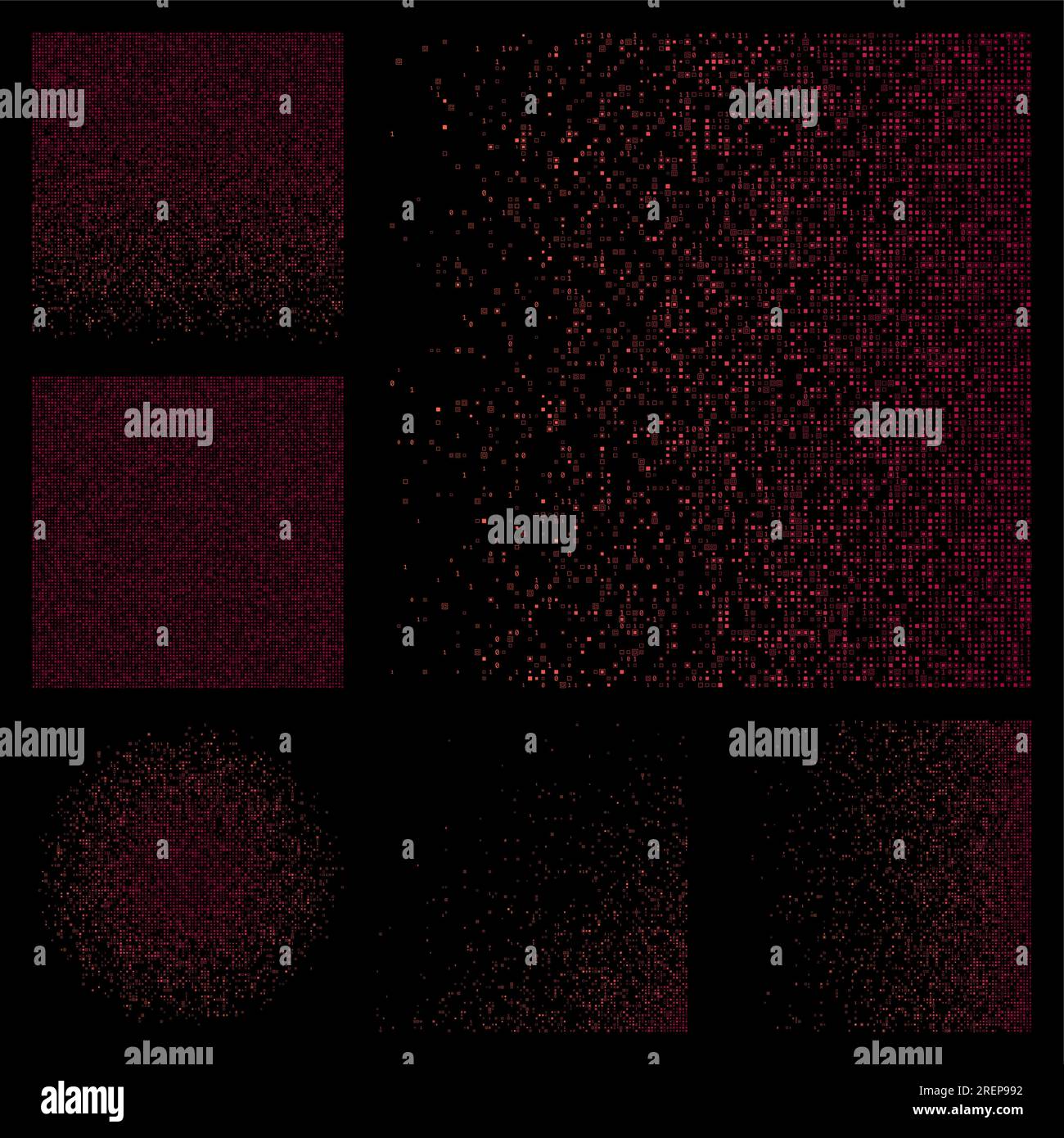 Matrix background. Spectral color theme backgrounds. Gradient geometric ...