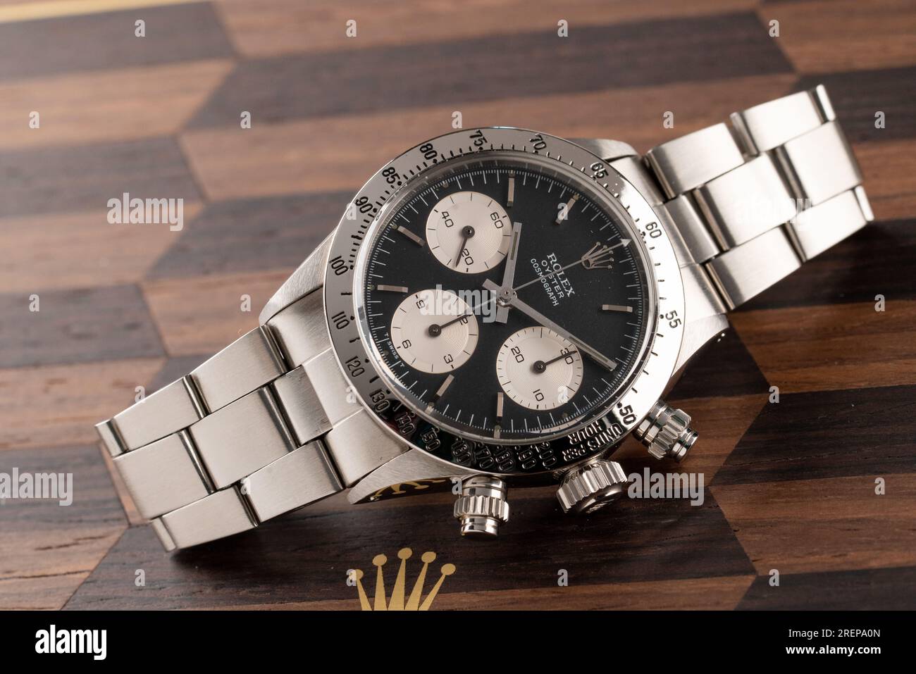 Service package from a fully restored vintage Rolex Daytona 6265 after ...