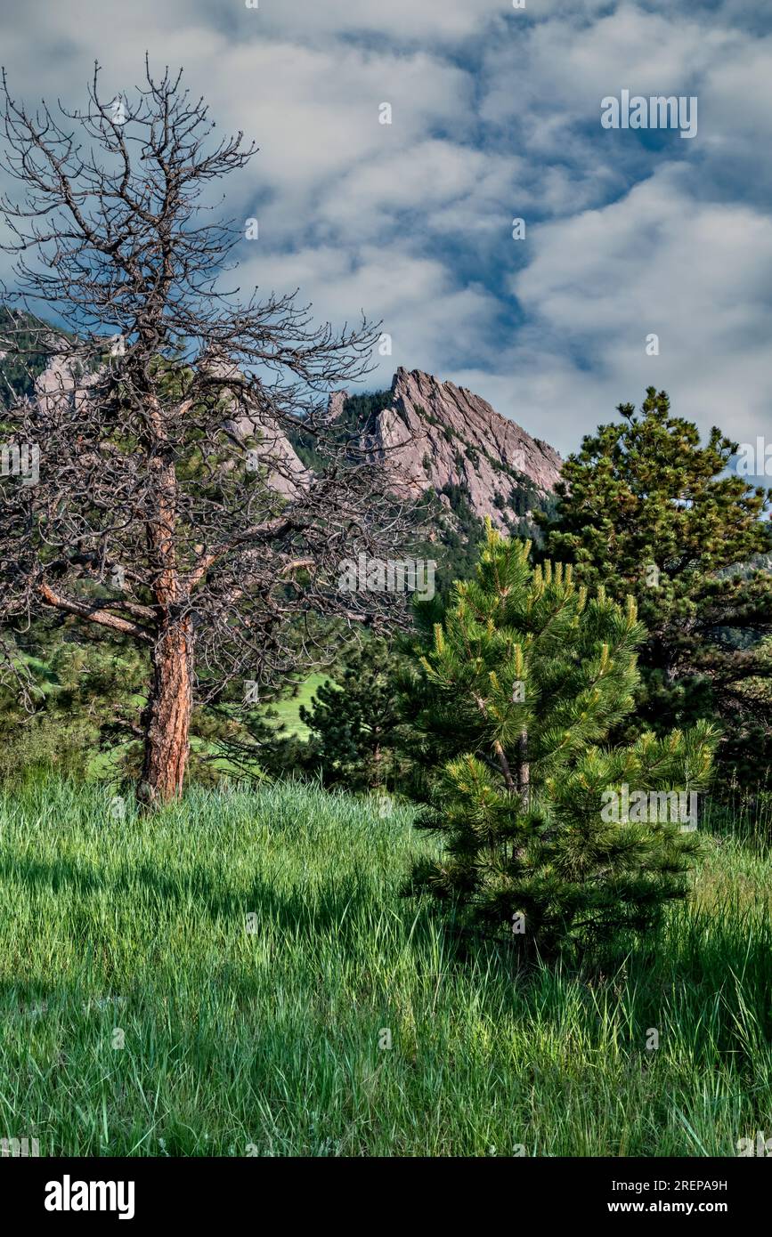 Flatirons panorama hi-res stock photography and images - Alamy