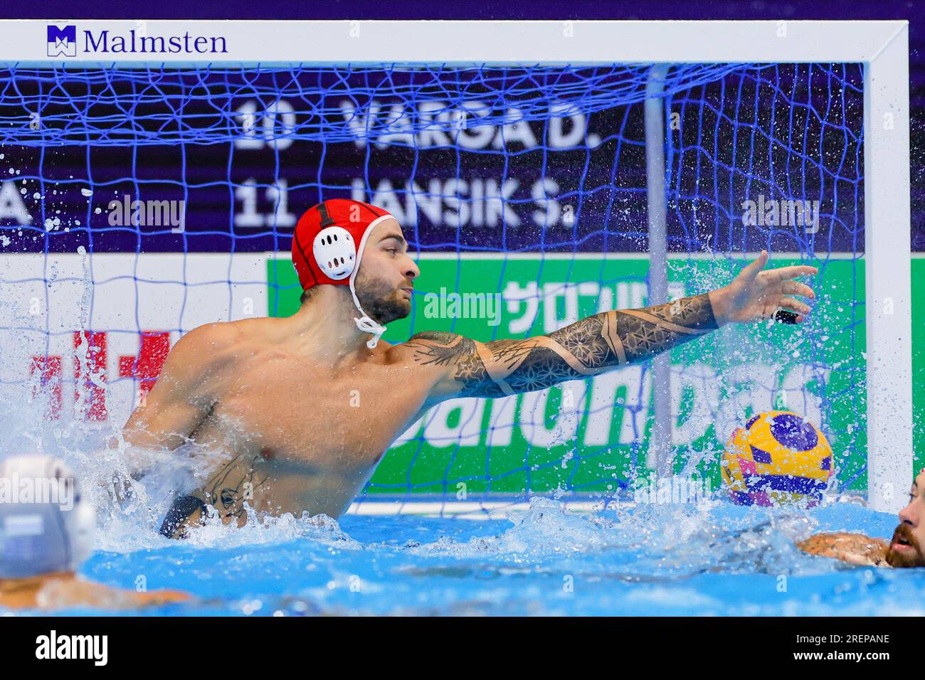 Fukuoka, Japan. 29th July, 2023. FUKUOKA, JAPAN - JULY 29: Emmanouil ...