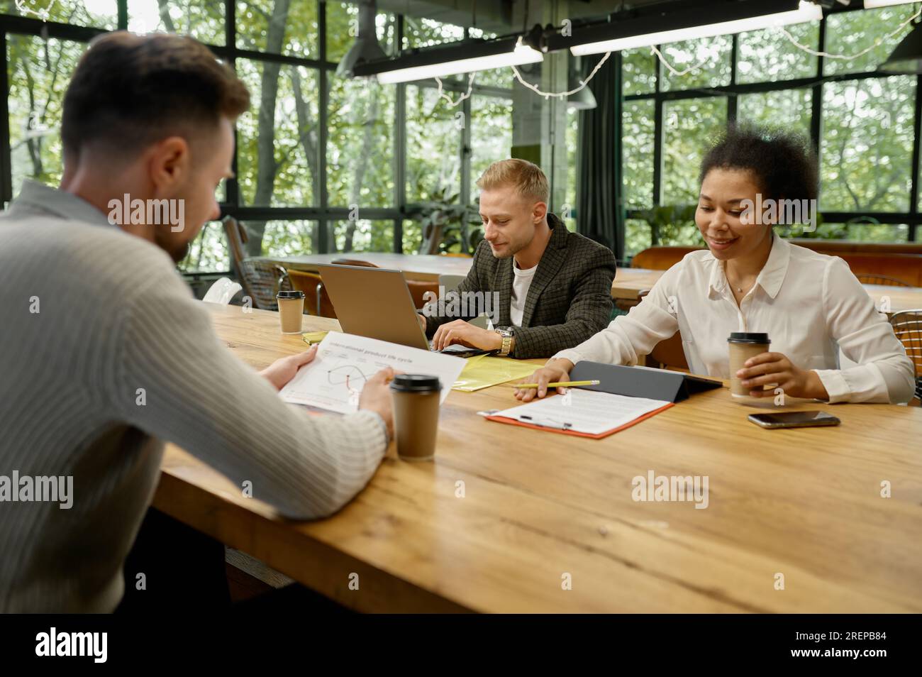 Business woman smiling during using hi-res stock photography and images ...