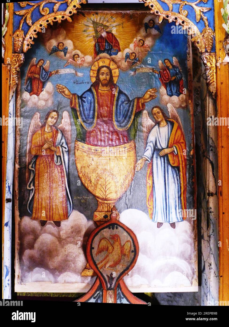 18th century Greek Orthodox icons Stock Photo - Alamy