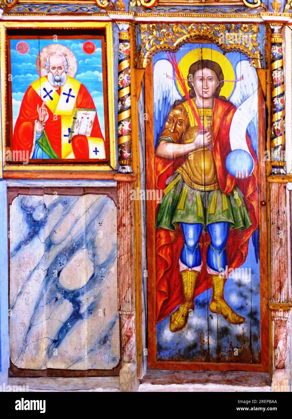 18th century Greek Orthodox icons Stock Photo - Alamy